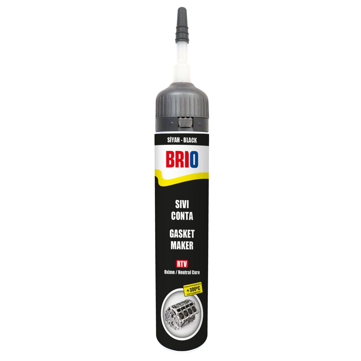 Sealing Compound 200 ml Rtv Black | Brio Europe