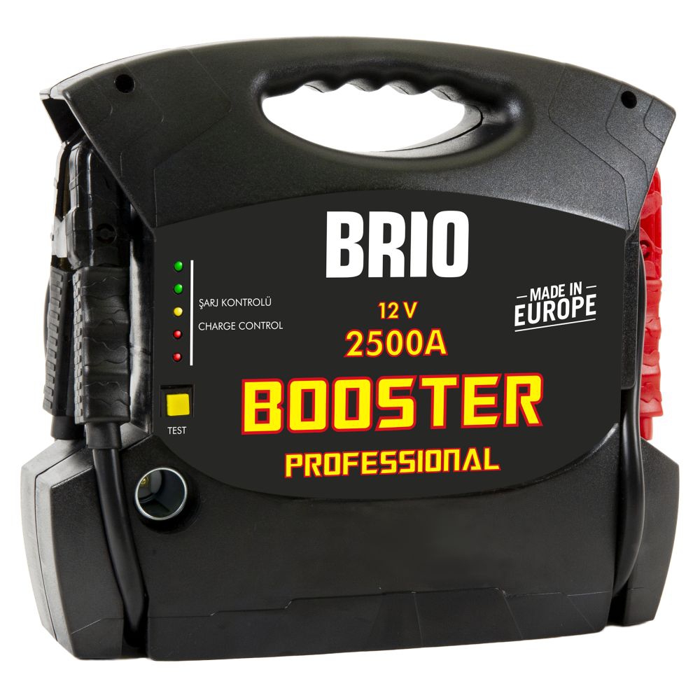 Professional Start Booster 12V 2500A | Brio Europe
